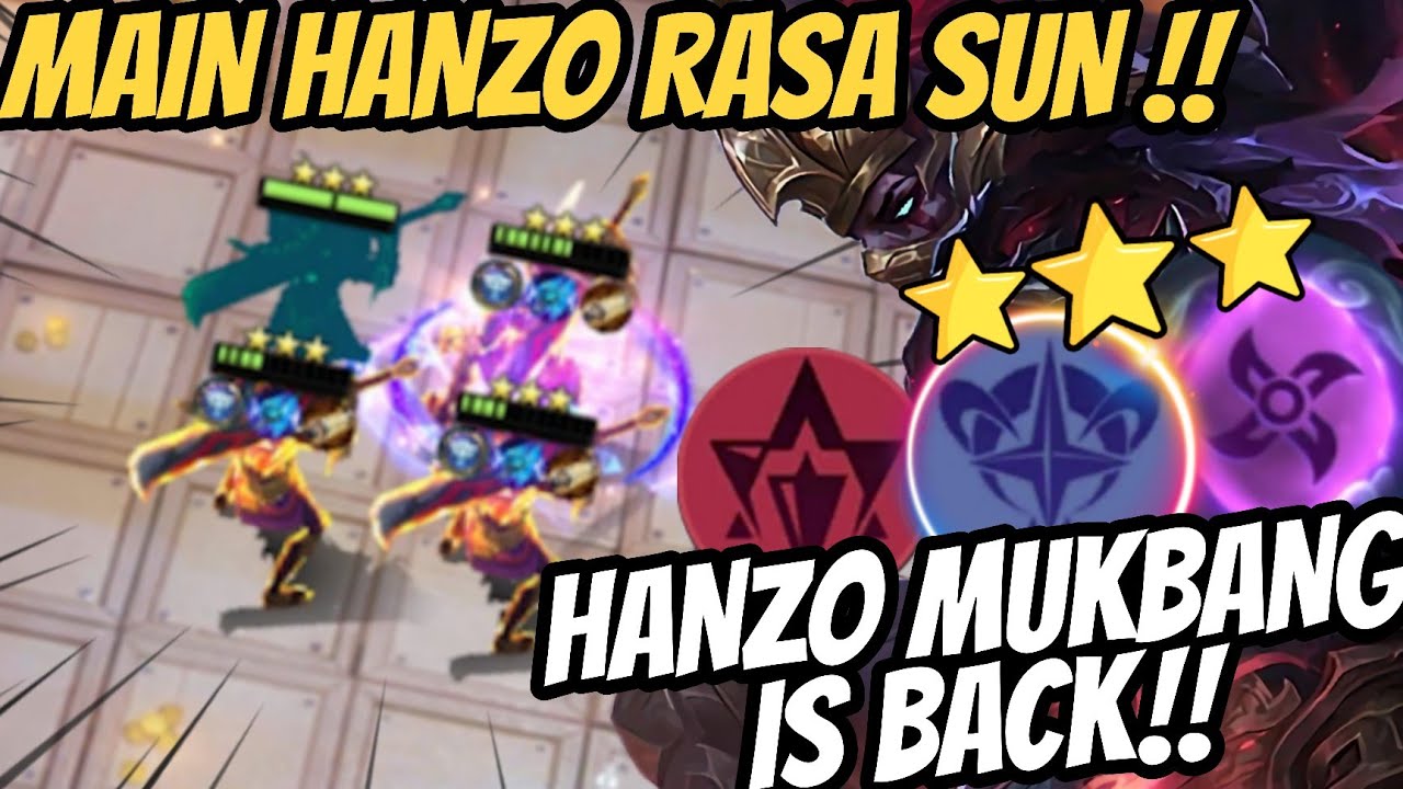 COMBO HANZO MUKBANG IS BACK ! HANZO ASTRO RASA SUN BISA BIKIN CLONING ...