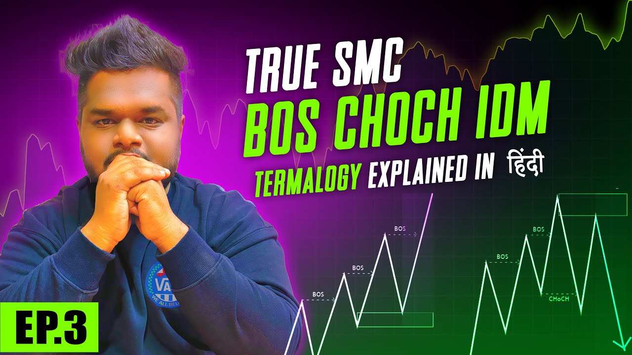 BOS, CHOCH, IDM In Depth Explained in Hindi | Ep.3 - YouTube