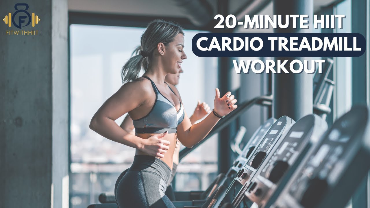 Intense 20-Minute HIIT Cardio Treadmill Workout for Maximum Fat Burn ...