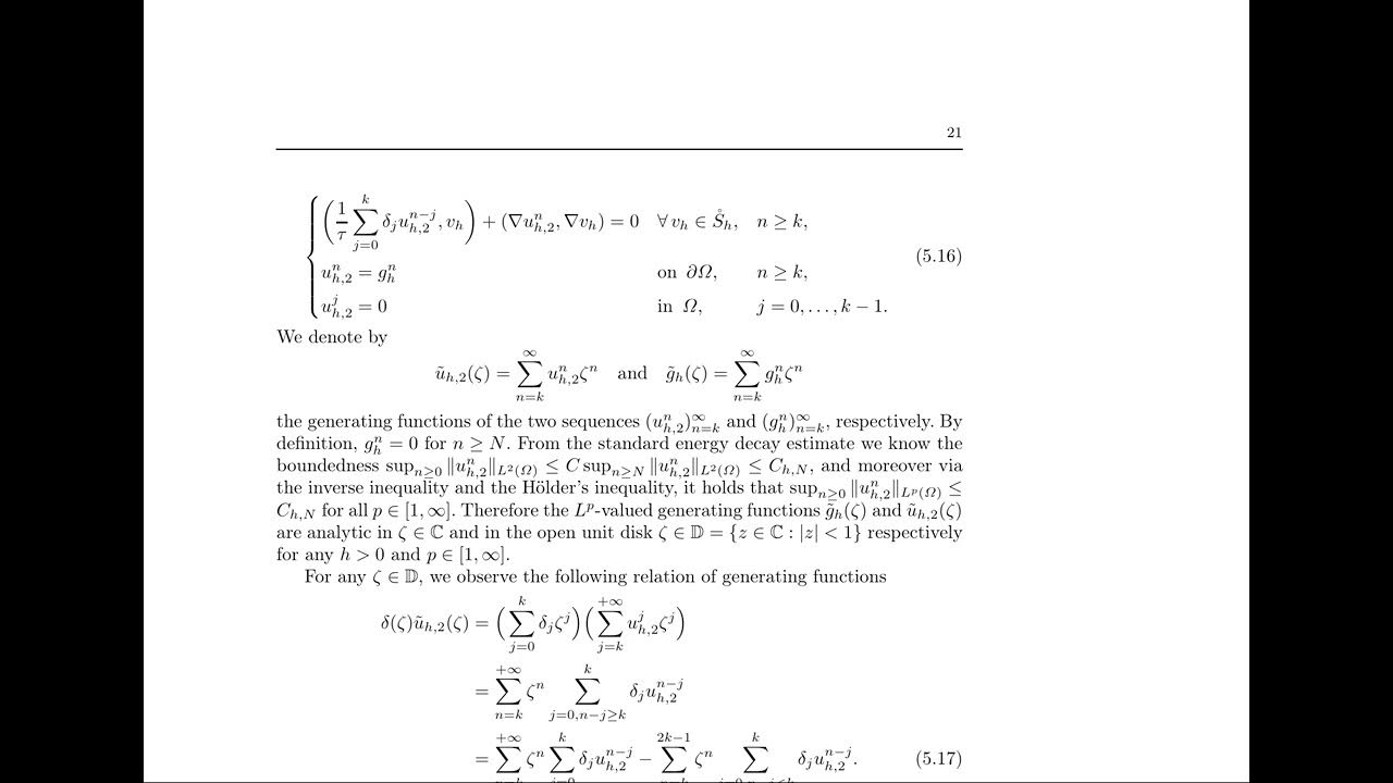 Weak maximum principle of finite element methods for parabolic equations in polygonal do - YouTube