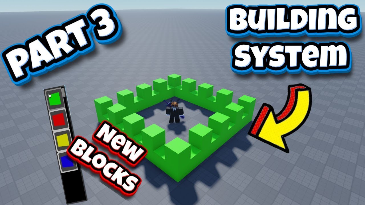 How to make a BUILD SYSTEM in Roblox Studio. Part3 - YouTube