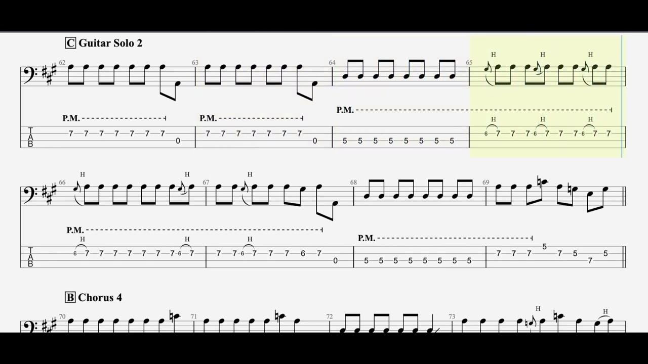 Get Back (With Bass Tab) - YouTube