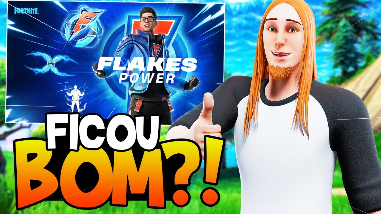 A SKIN DO FLAKES FOI FINALMENTE REVELADA! CONHECENDO O SET INTEIRO ...