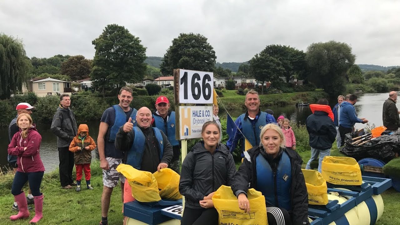 Monmouth Rotary Raft Race 2017 - YouTube