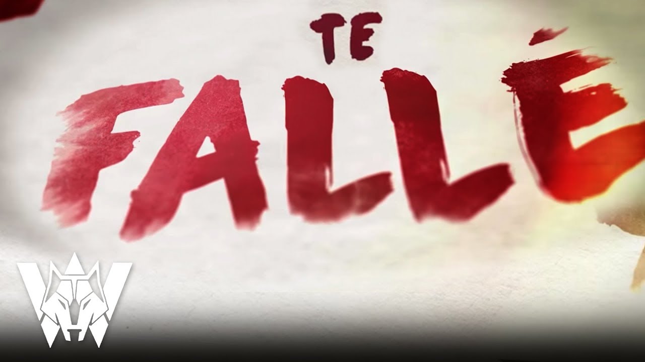 Te Fallé, Wolfine - Video Lyric - YouTube