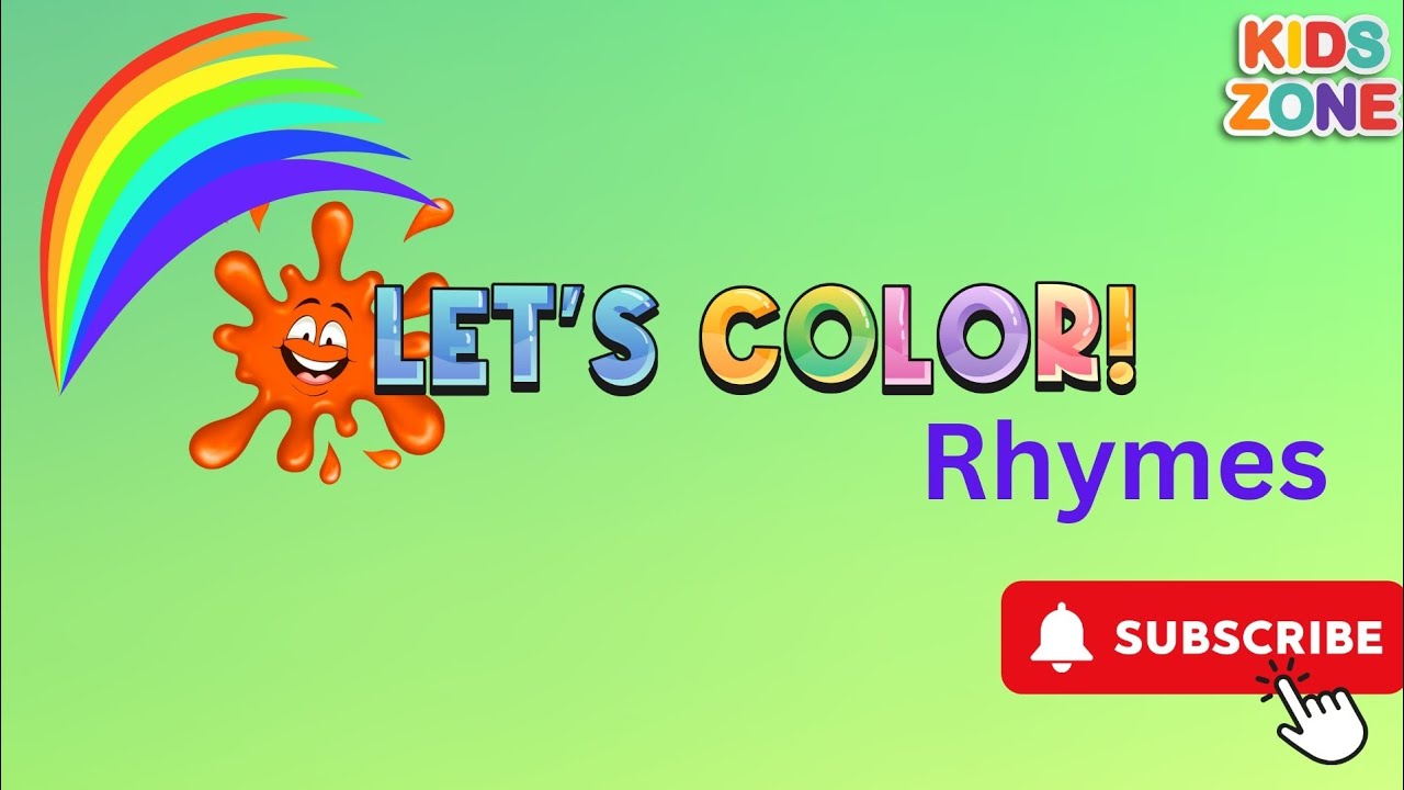 "Learning Colors : Rhymes for Kids | Color Song : kids music" - YouTube