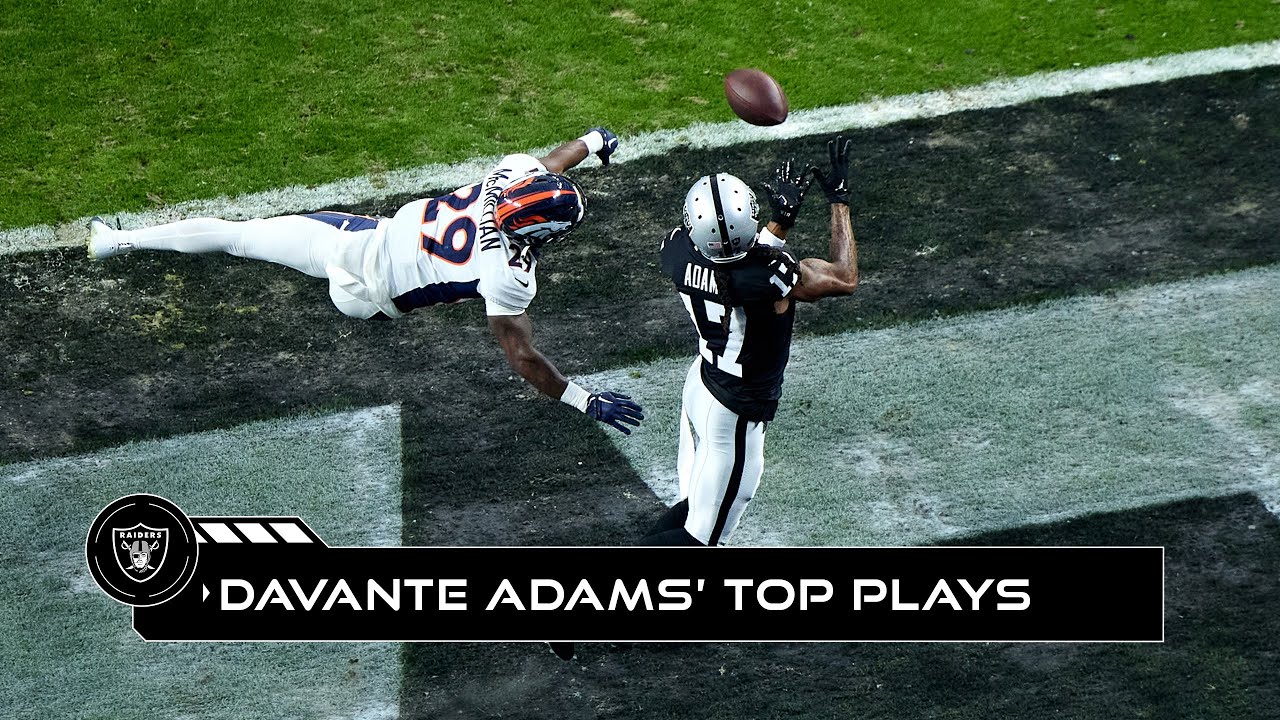 Davante Adams’ Top Plays From the 2023 Season | Highlights | Raiders ...