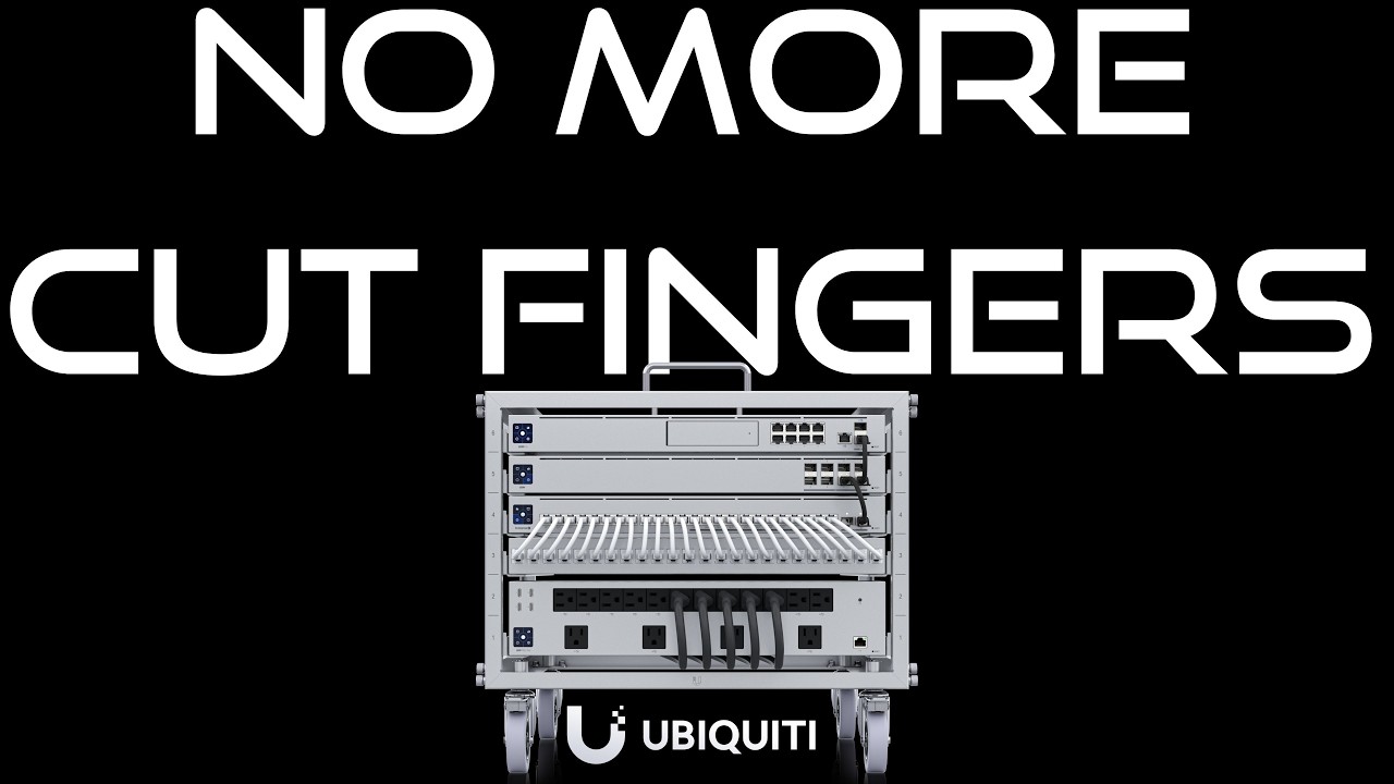 Unboxing and Building the Ubiquiti Toolless Mini Rack - YouTube