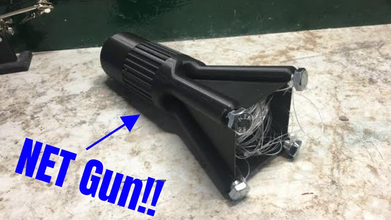 Today I Made a Net Gun! - YouTube