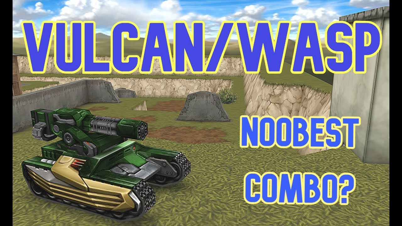 Tanki Online Gameplay Video #92: Vulcan Mk7/Wasp Mk8--TheCongoSpider ...