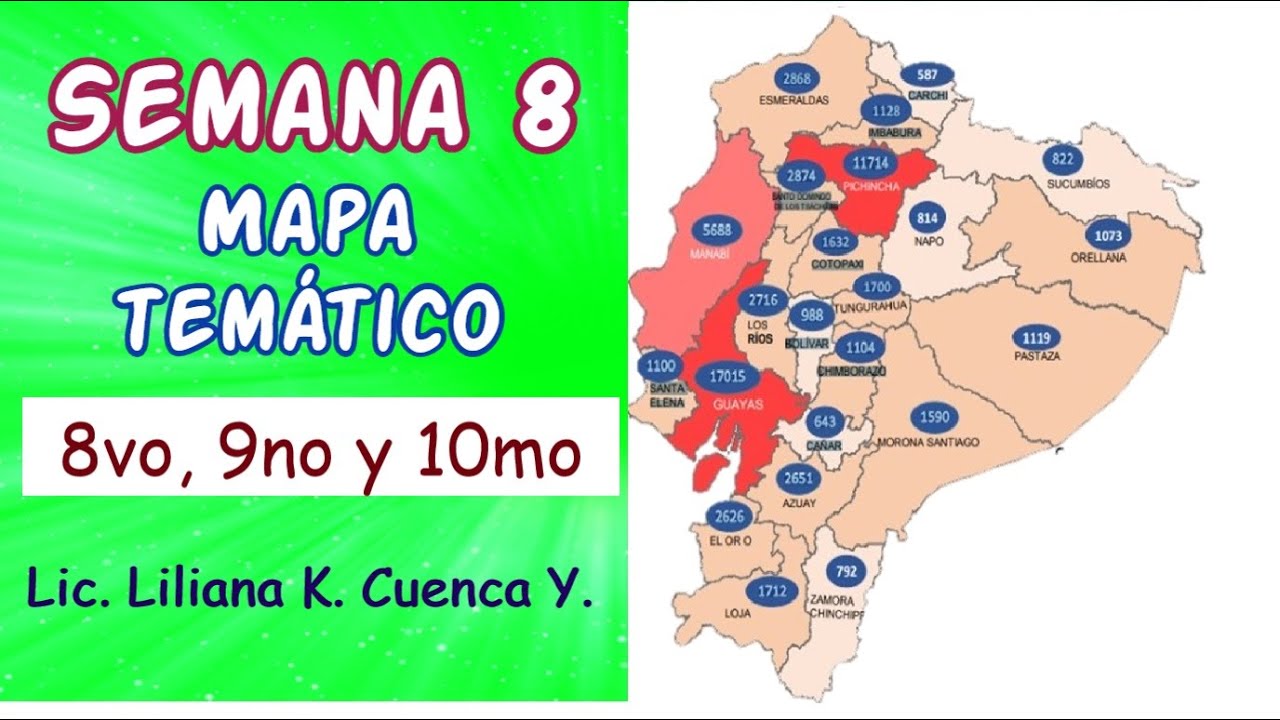 ¿Cómo hacer un mapa temático? | Semana 8 | Básica Superior | Aprendamos ...