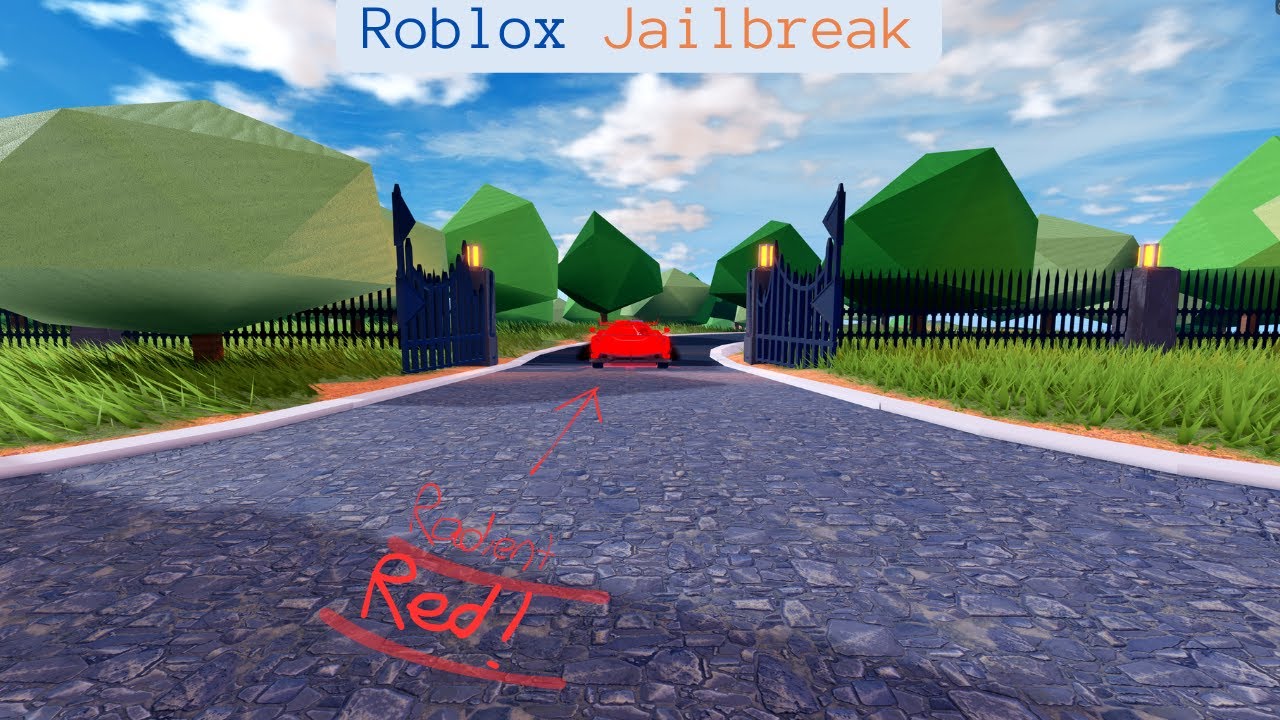 Roblox Jailbreak Radiant Red is so cool - YouTube
