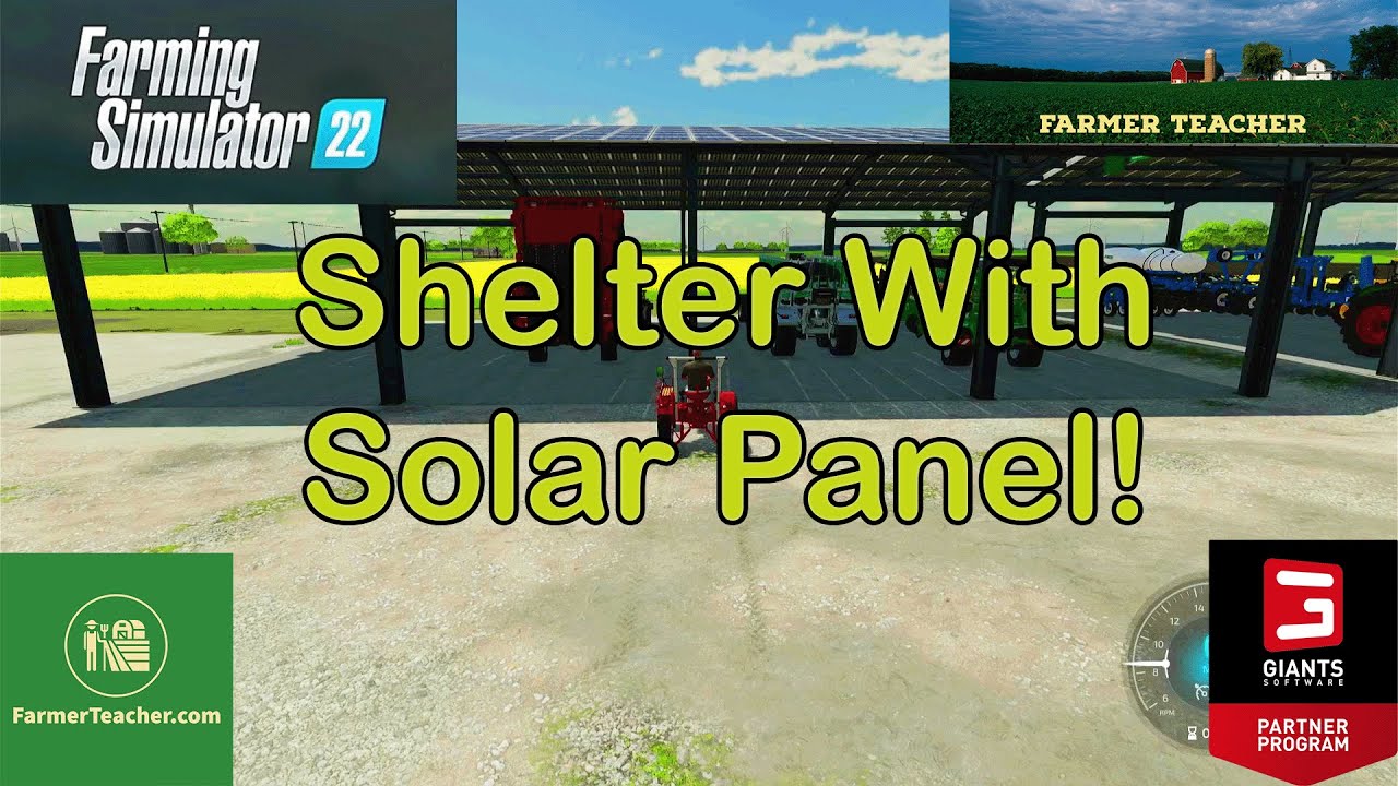 FS 22 Shelter, With FS 22 Solar Panel - YouTube