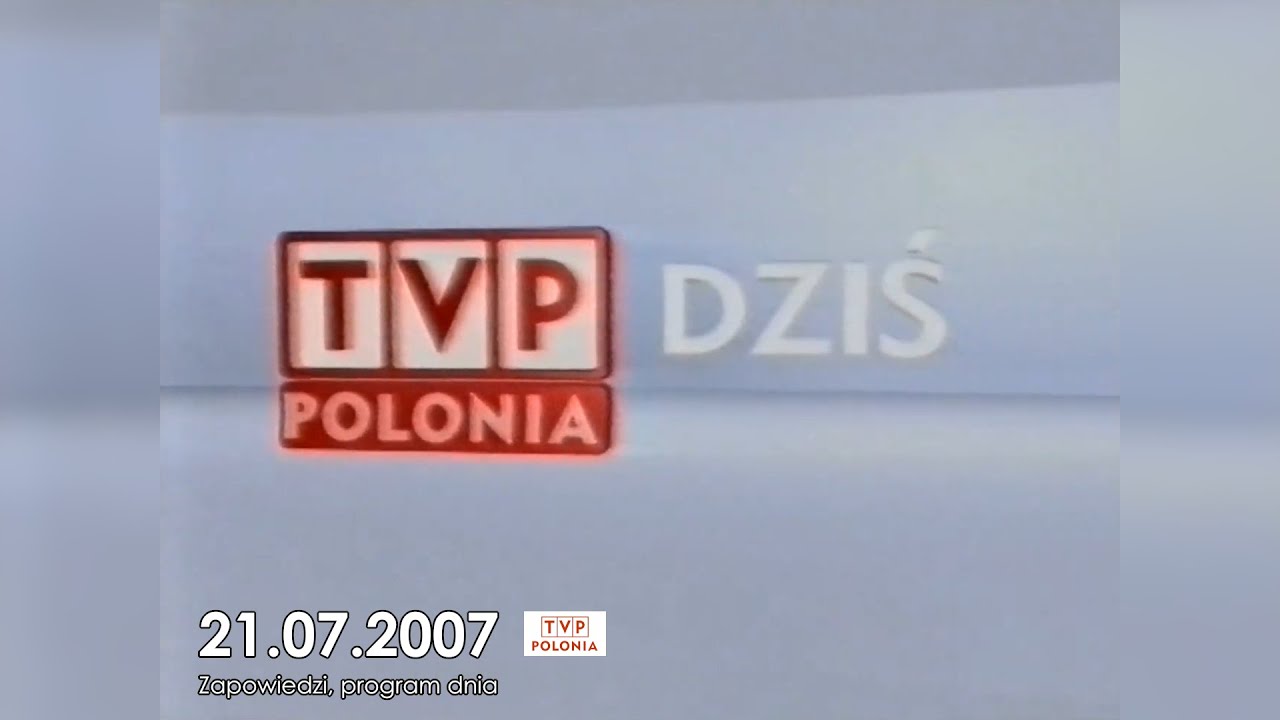 Zapowiedzi i program TV Polonia na 21.07.2007 - YouTube