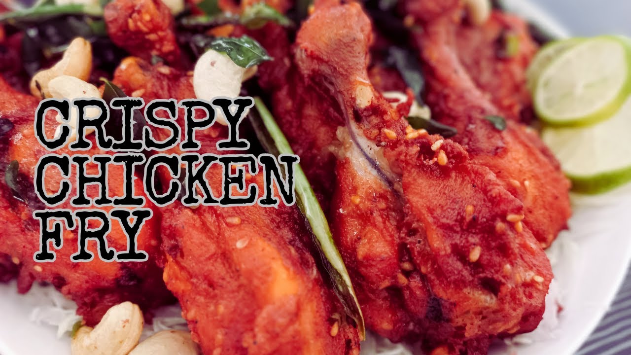 Hyderabadi Crispy Chicken Fry | Fried chicken recipe | hyderabadi til ...