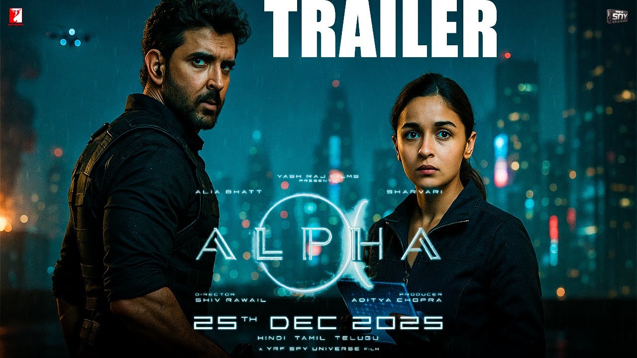 ALPHA |Official Trailer Concept | Alia Bhatt | Sharvari | Shiv Rawail ...