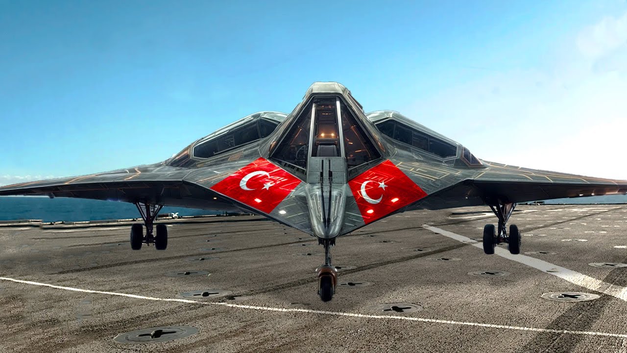 US Shocked! Turkish 6th Generation Fighter Jet Is Ready For Action ...
