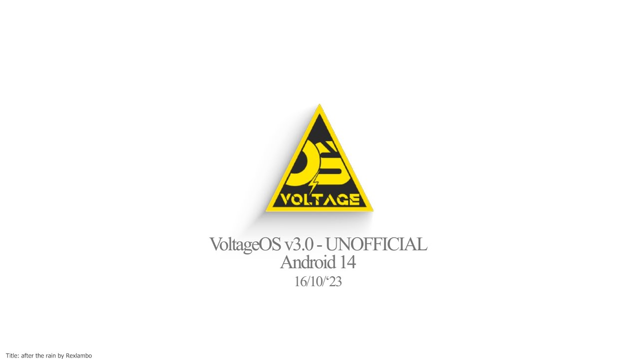 VoltageOS v3.0 - UNOFFICIAL | Android 14 | REDMI NOTE 10 PRO | SWEET ...