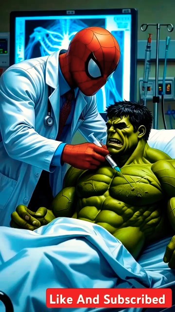 Evolution of Pain: Hulk In Hospital For Treatment #youtubeshorts # ...