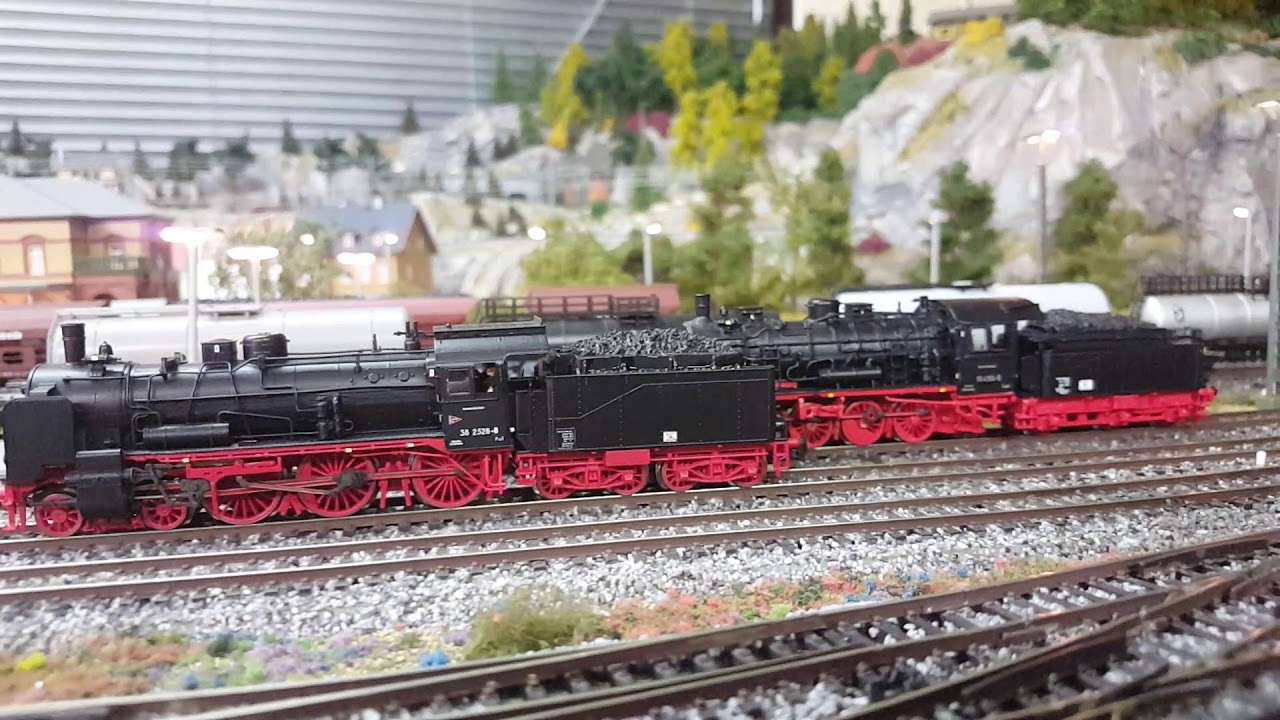 BR 38 Roco Spur TT mit Sound u. Maxon Motor. - YouTube