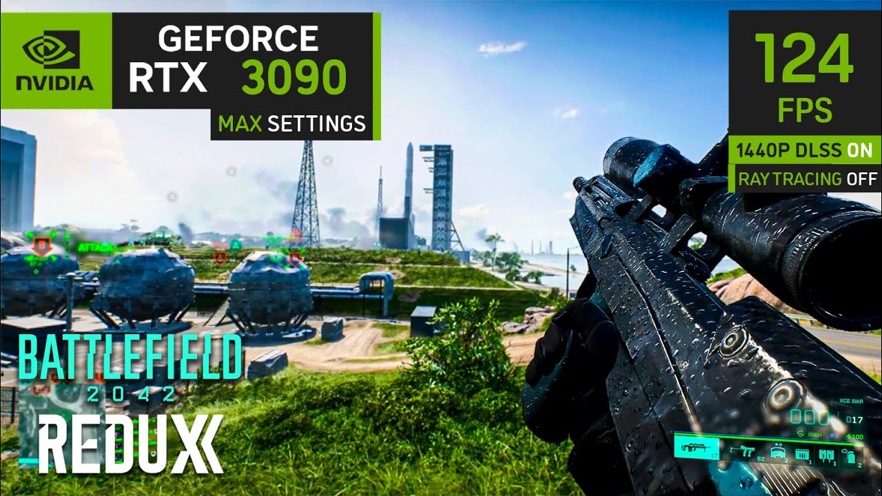 Battlefield 2042 Redux Update RUSH CHAOS XL Gameplay | NVIDIA RTX 3090 ...