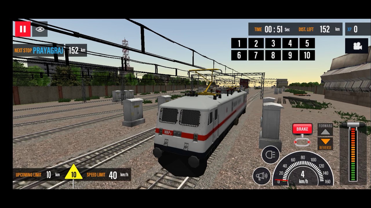 indian train simulator 2018 free wap 7 ICF blue locomotive coupling ...