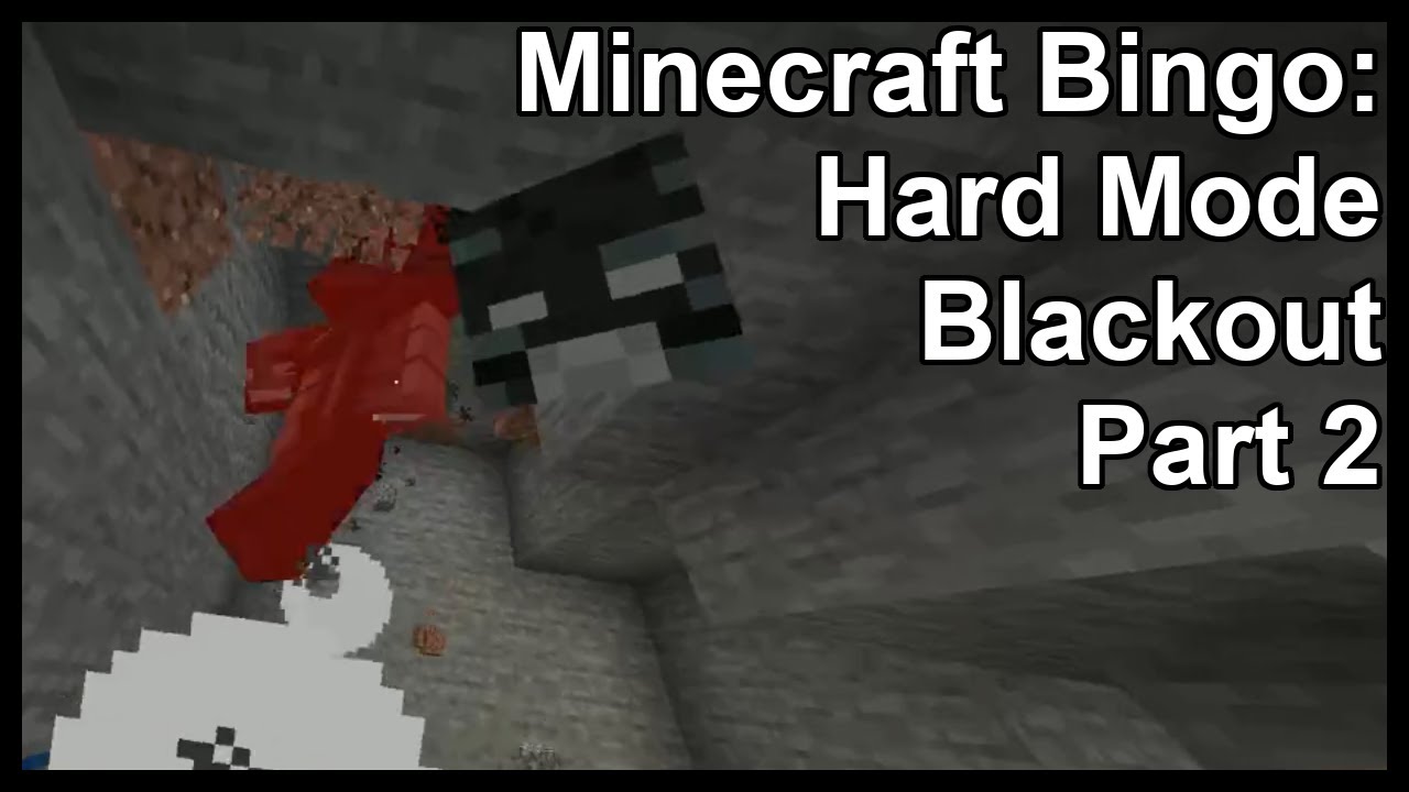 Minecraft Bingo: Hard Mode Blackout Part 2 - YouTube
