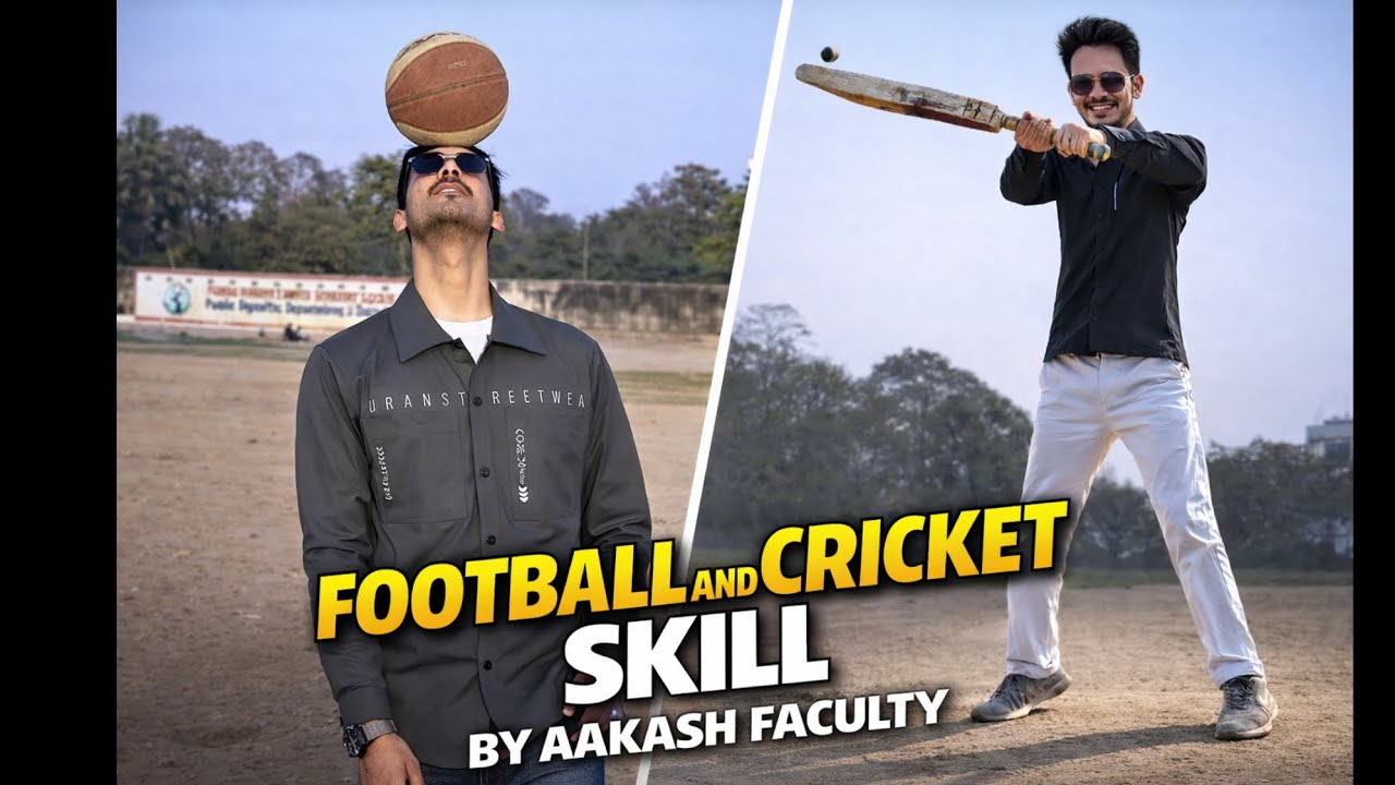Football & Cricket Skills by Aakash Faculty | फुटबॉल और क्रिकेट स्किल्स ...