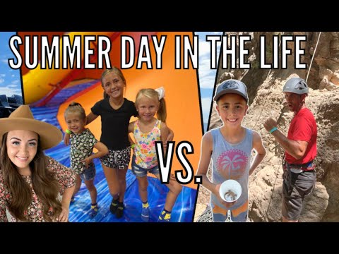 SUMMER DAY IN THE LIFE - GIRLS VS BOYS | WHAT ARE WE ALL UP TO?