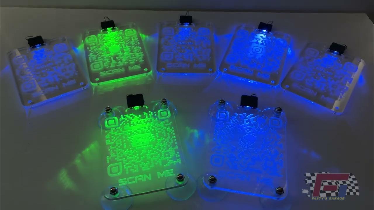 LitePulse Illuminated QR code - YouTube