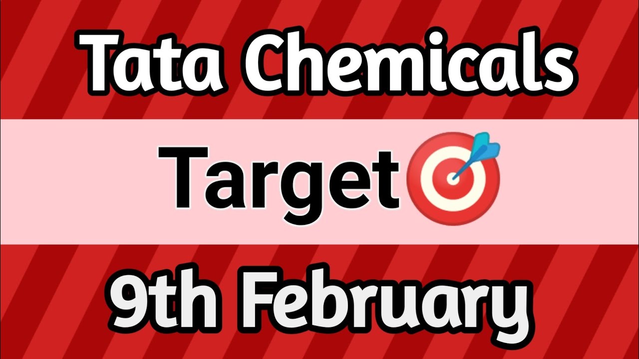 tata chemical share target tomorrow |tata chemicals share latest news ...