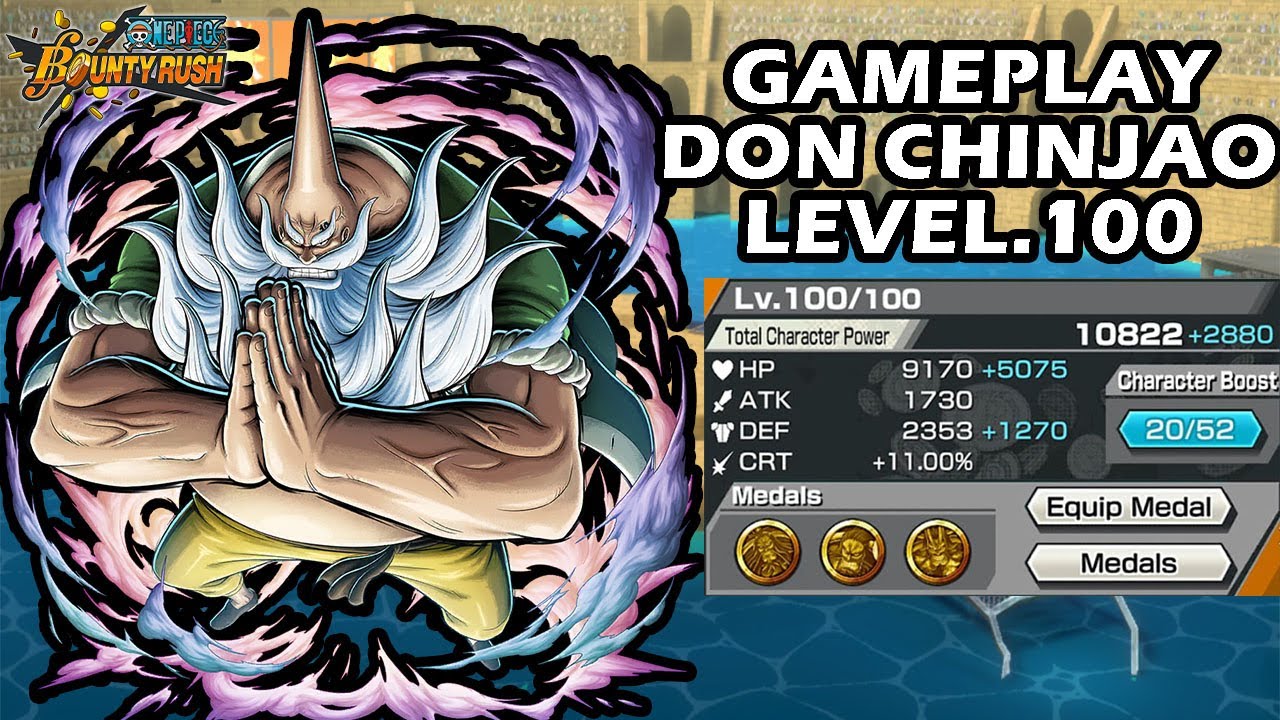 Gameplay Don Chinjao, Best Blue Defender ?? I One Piece Bounty Rush ...