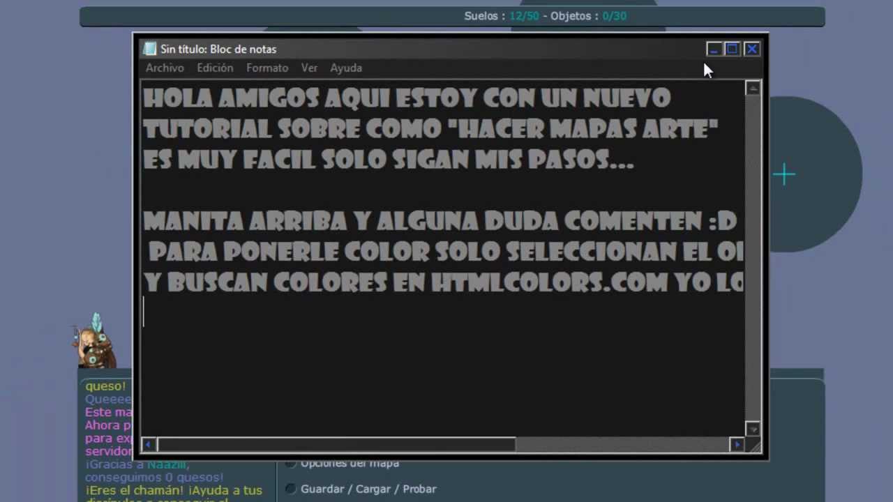 Editor de Mapas (Mapas Arte Transformice) 2012 - YouTube