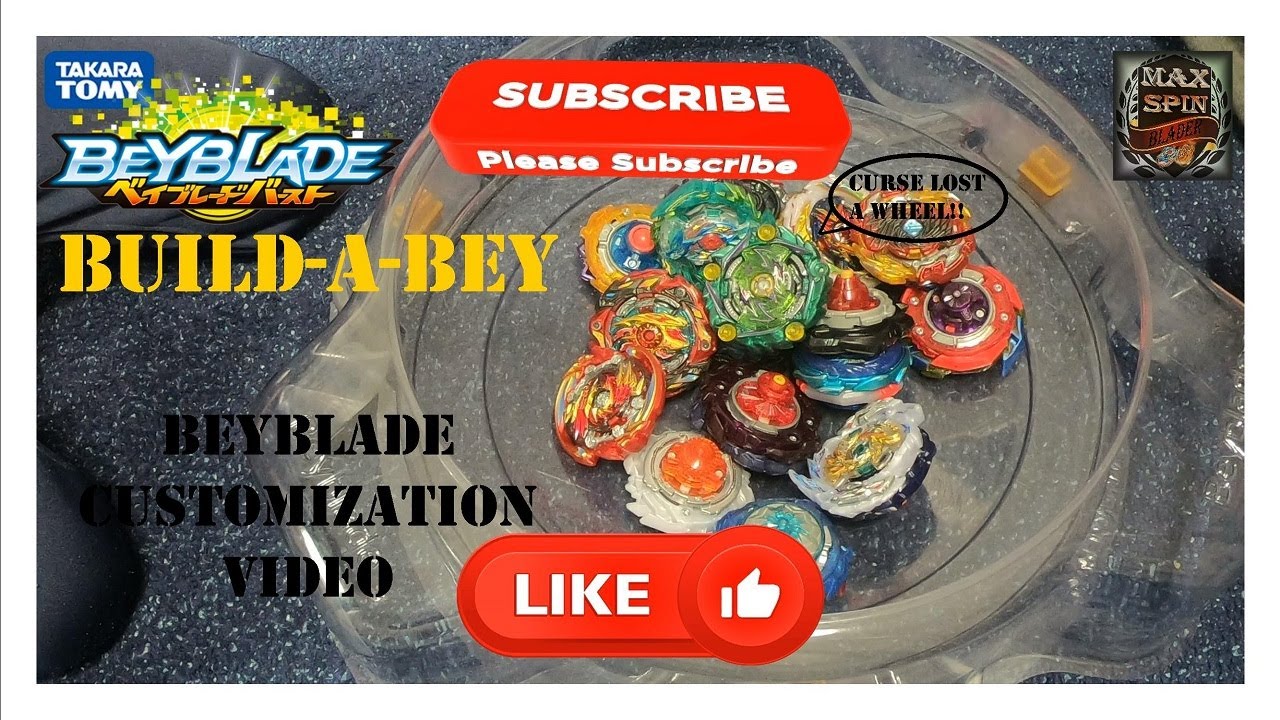 Build-A-Bey Beyblade Customization / A BEY BROKE!! / Takara Tomy ...