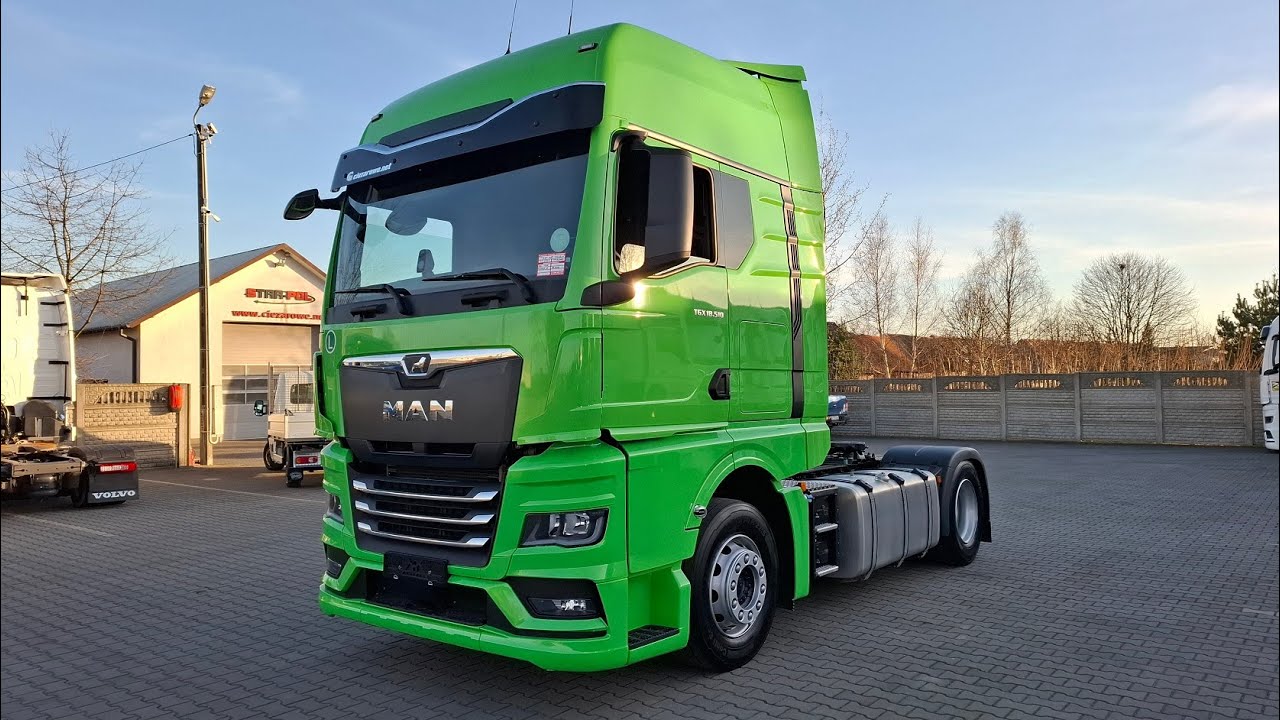 MAN GX 510 XXL / 2023 / 81 tys.km / POLSKI SALON / JAK NOWY ! - YouTube