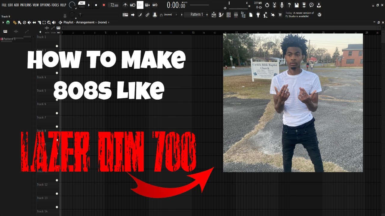 HOW TO MAKE 808s LIKE LAZER DIM (700 TUTORIAL) - YouTube