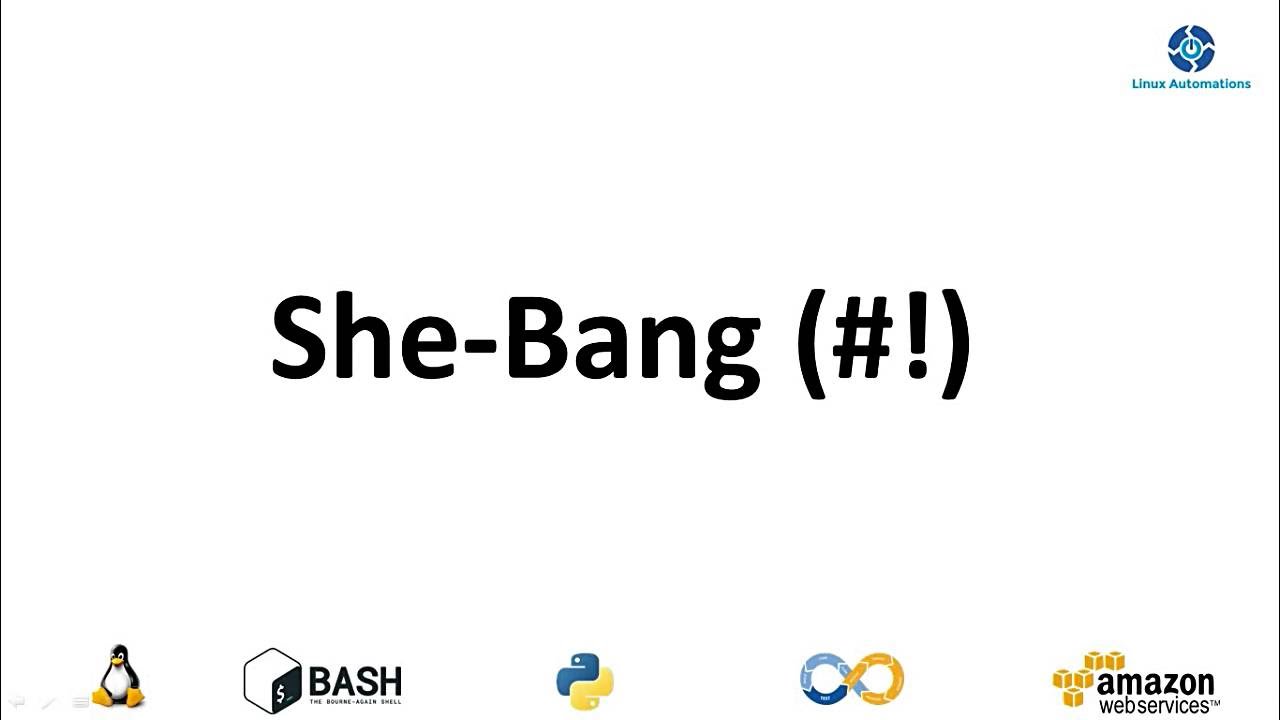 Shebang - YouTube