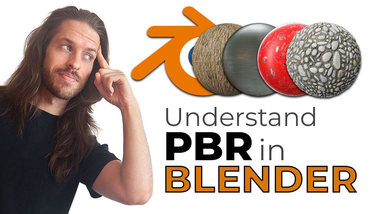 PBR Textures in Blender Part 1: Color, Roughness, Metallic & Height Explained - YouTube
