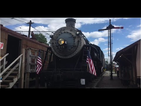 My Trip To The Ohio Railway Museum Part One: riding the train - YouTube