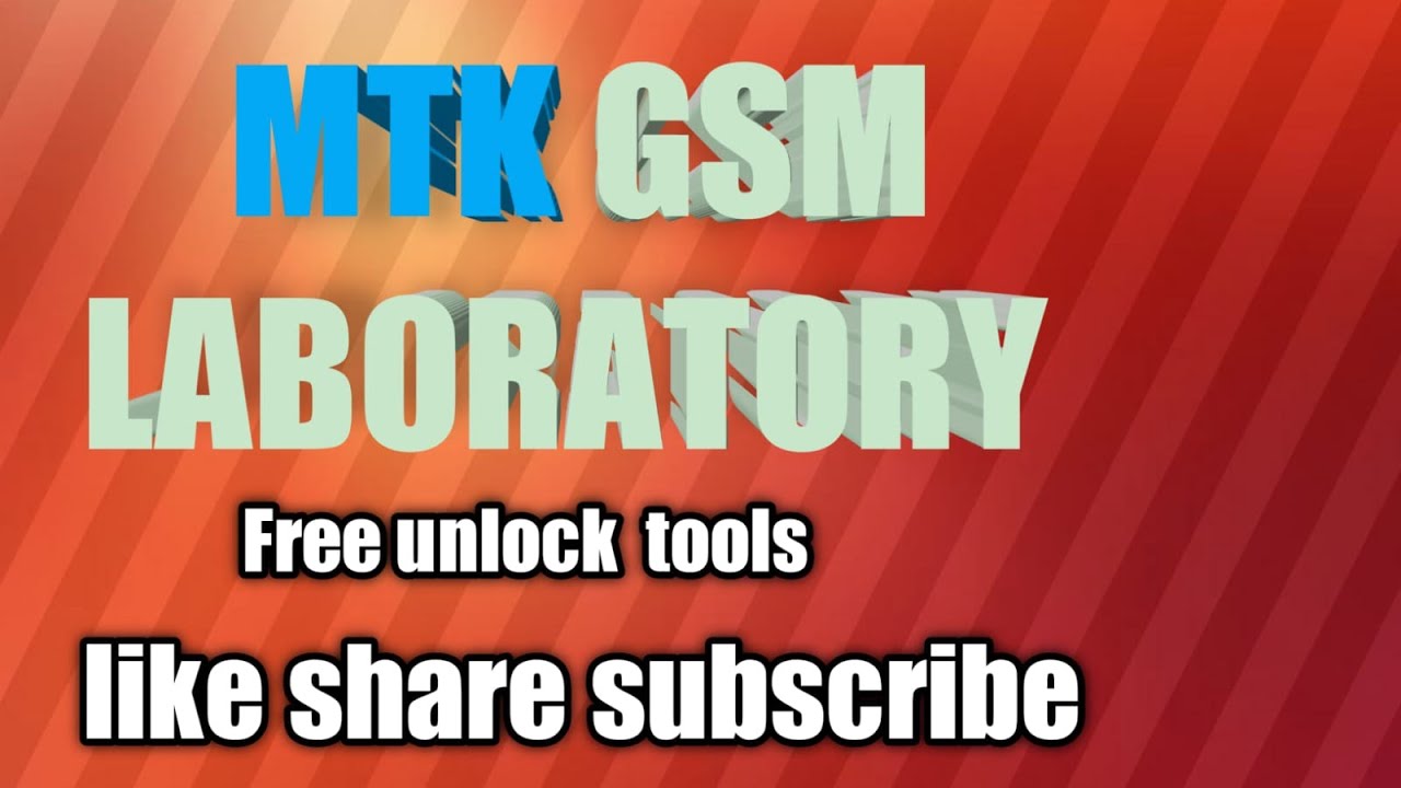 MTK GSM LABORATORY FREE TOOLS - YouTube