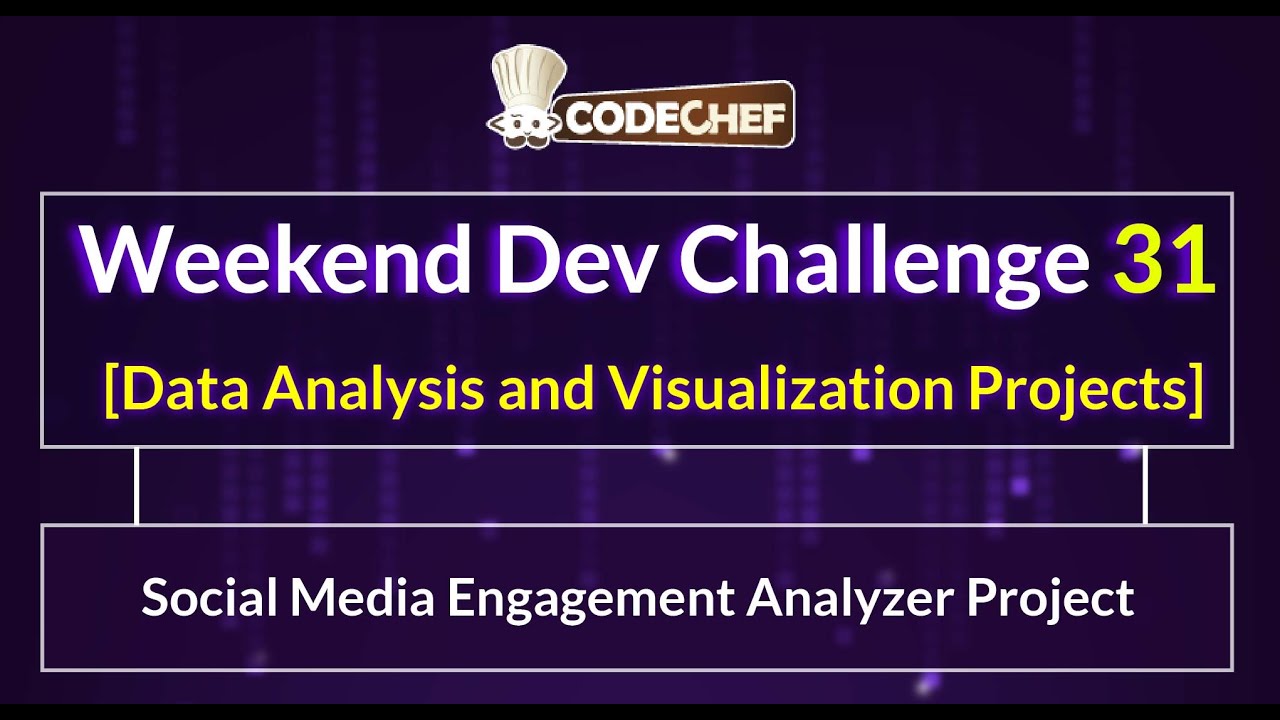 Social Media Engagement Analyzer Project | Weekend Dev 31| Data ...