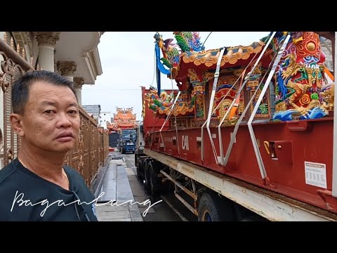 (V103) Renovasi bangunan kelenteng Ing Hok Kiong Bagansiapiapi 峇眼亞比 永福宮 ...