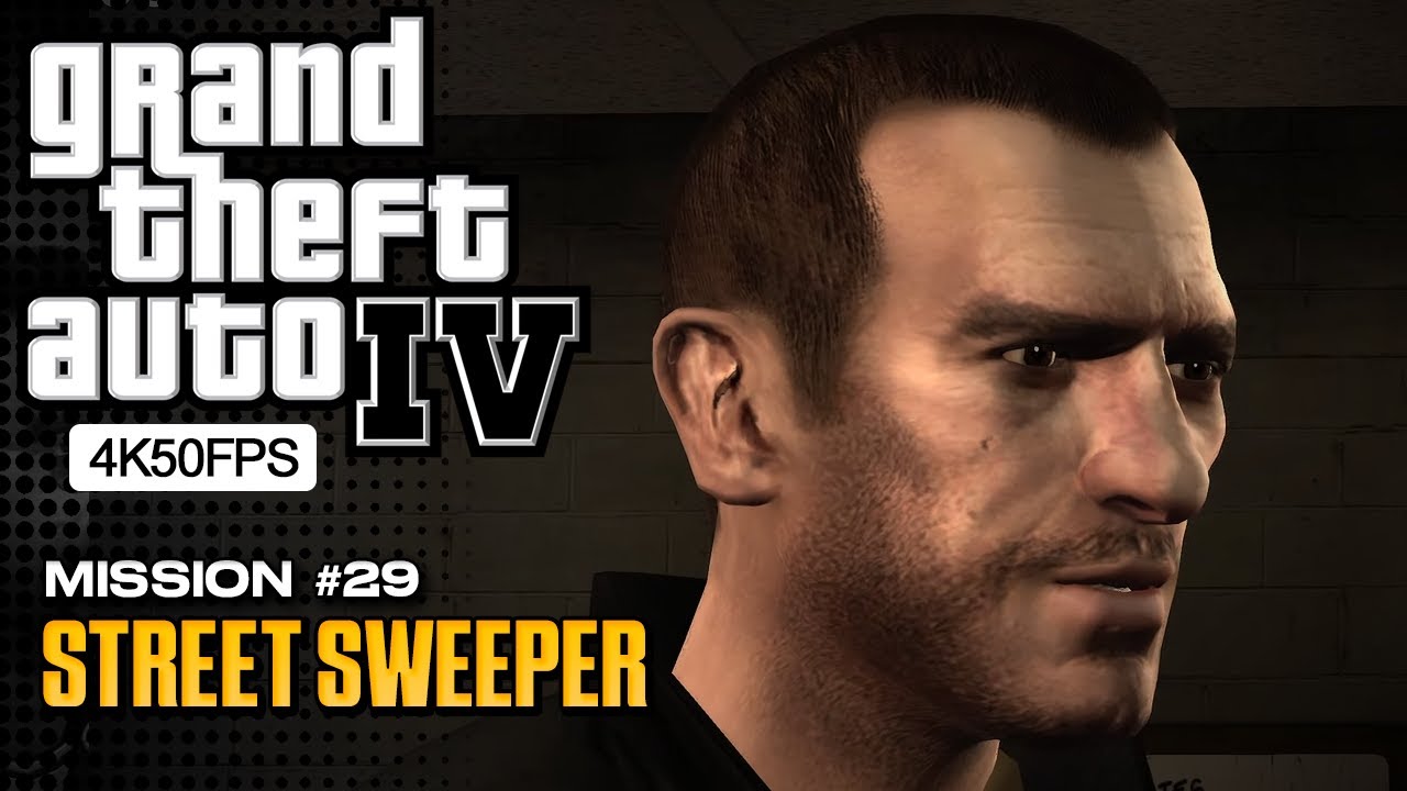 Grand Theft Auto IV (GTA 4) Mission #29 - Street Sweeper (HD) - YouTube