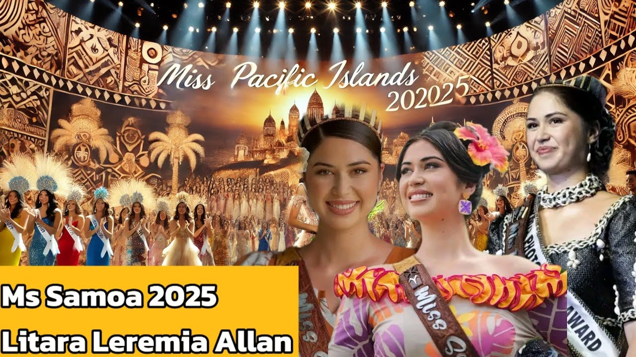 Miss Samoa Wins Again! Litara Ieremia-Allan Crowned Miss Pacific ...