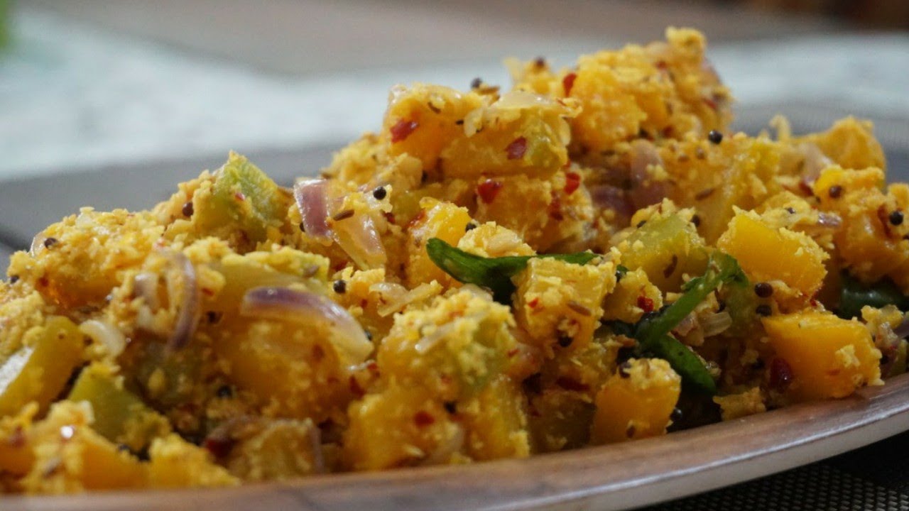 Parangikai Kootu | Pumpkin Poriyal - YouTube