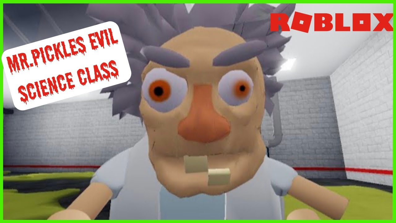 Escape Mr. Pickles Evil Science Class Obby - full gameplay walkthrough ...