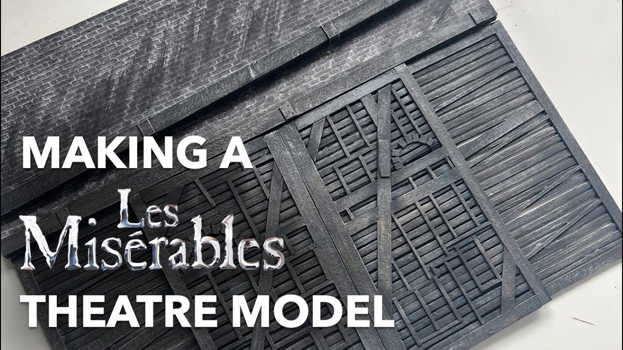Making a Les Misérables stage model - YouTube