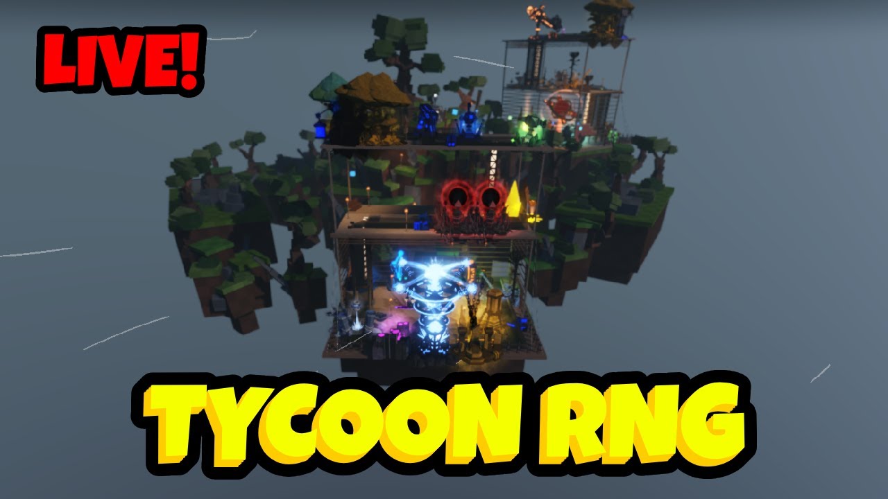 🔴LIVE| MAKING THE BEST TYCOON IN TYCOON RNG - YouTube