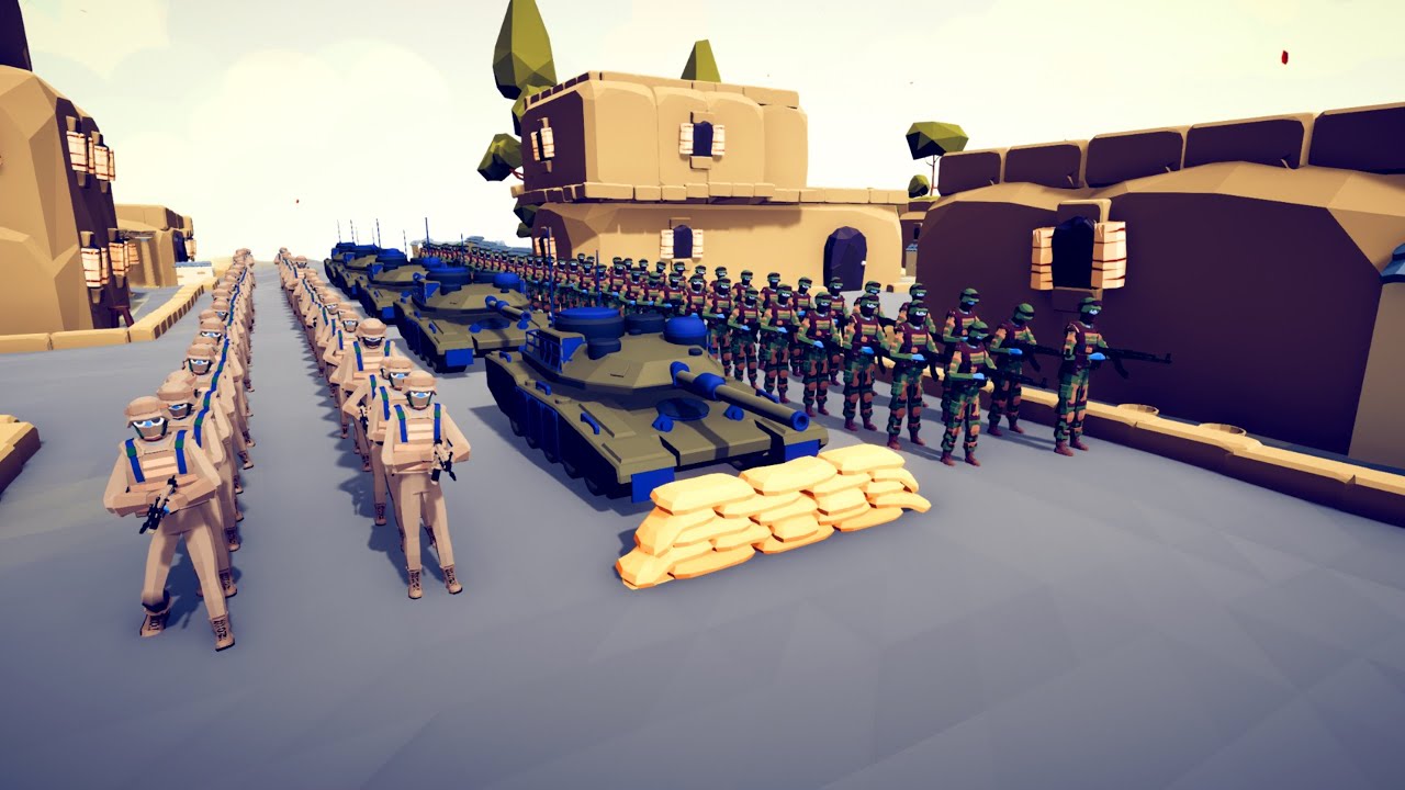 CAN 150x ARMY TROOPS CPATURE ENEMY CITY? - Totally Accurate Battle ...
