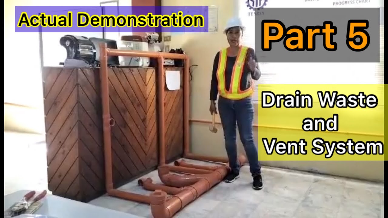 Plumbing Installation Actual Demo Part 5 Stub-outs Roughing-in of Drain ...